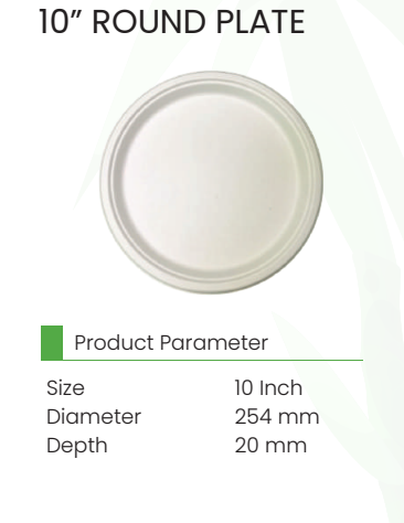 '10' Inch Bagese Plate | Bake Square